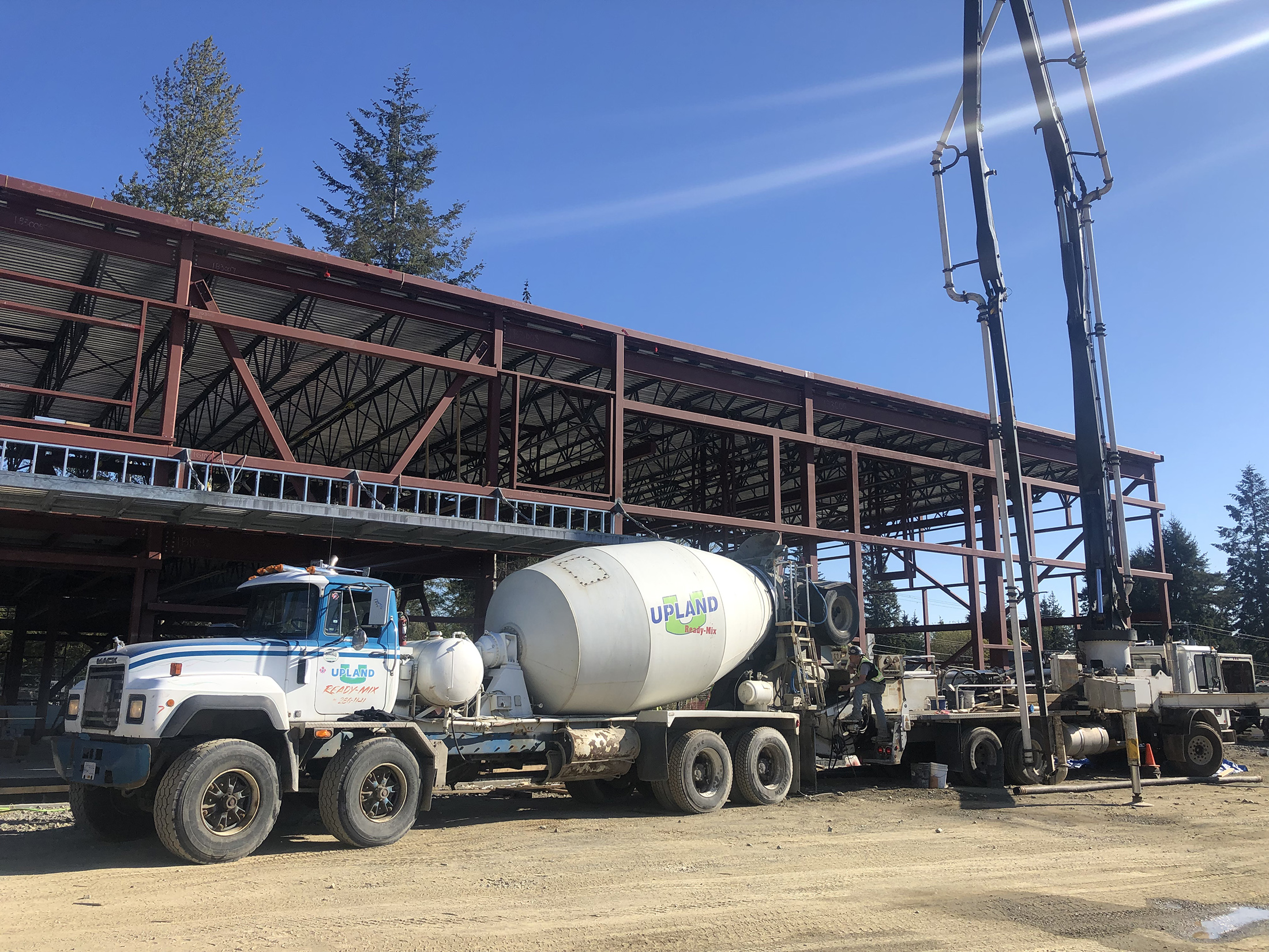 Campbell River Transit Station - Upland Ready-Mix Ltd - Concrete ...